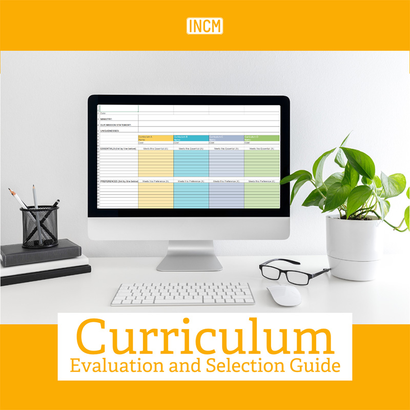 Curriculum Resources for Children’s Ministry Leaders - INCM